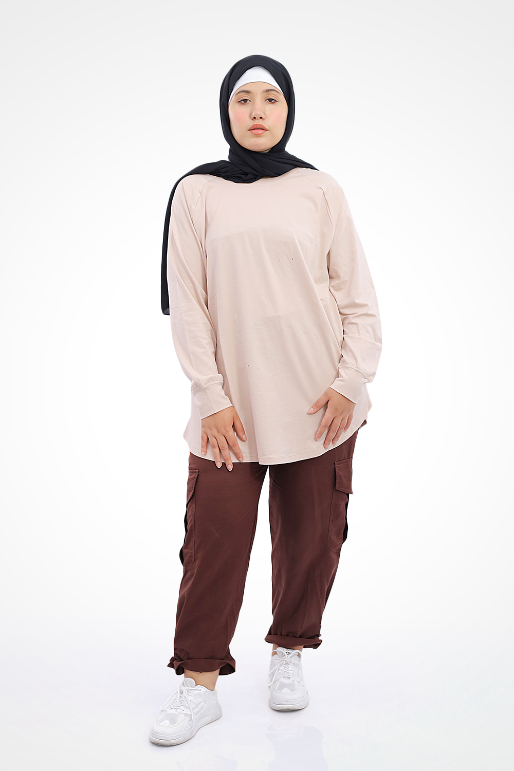 Essential shirt en coton - Faracha .ma