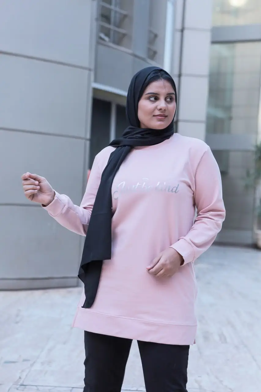 Sweatshirt Rose - Just Be Kind - Faracha